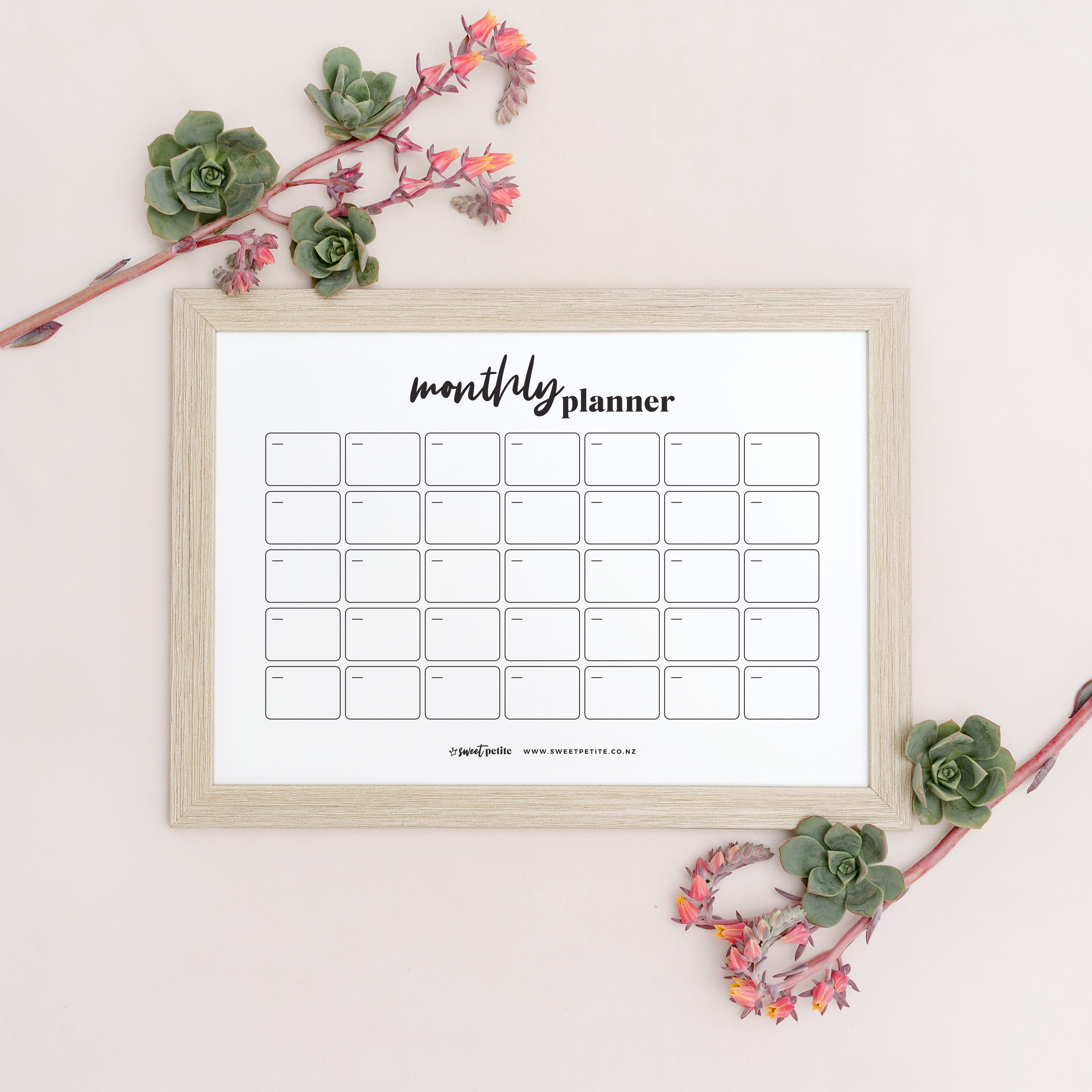 Monthly Planner – Medley Creative | Previously Sweet Petite